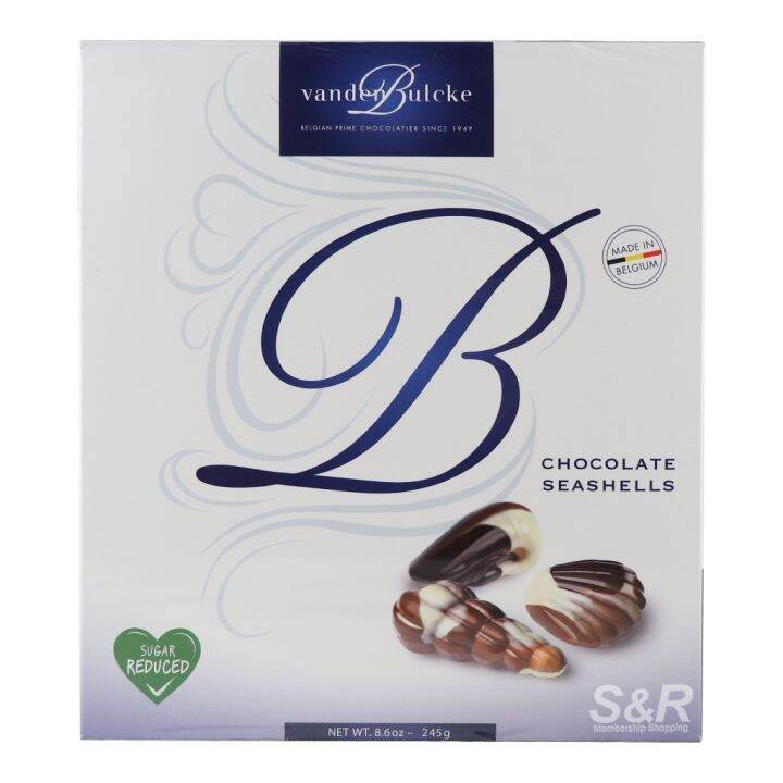 Vanden Bulcke Belgian Chocolate Seashells 245g | Lazada PH