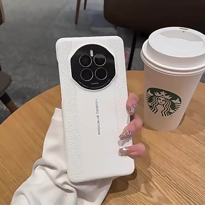 เปลี่ยนปอร์เช่ในไม่กี่วินาทีสำหรับ Mate60Pro เคสมือถือ Glory magic4 ผิวธรรมดา P50 เคสแข็ง ...