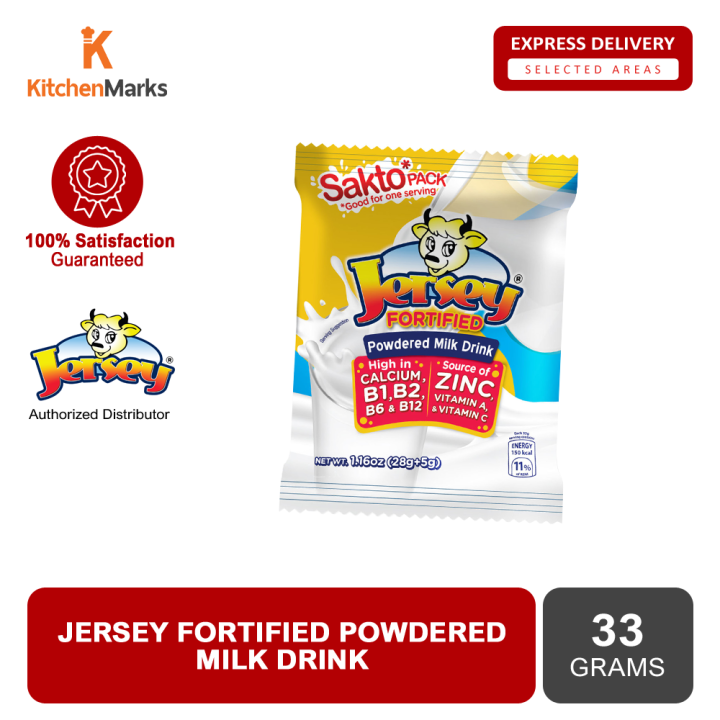 Jersey Fortified Powdered Milk Drink 33g - Express Delivery | Lazada PH