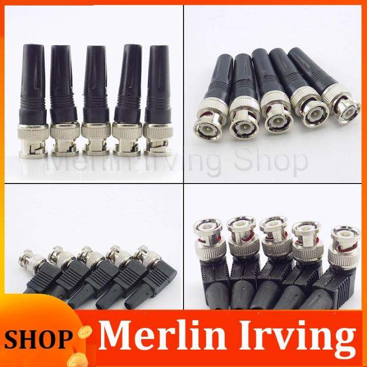 Merlin Irving Shop BNC Male plug adapter Twist-on Coaxial RG59 Cable ...