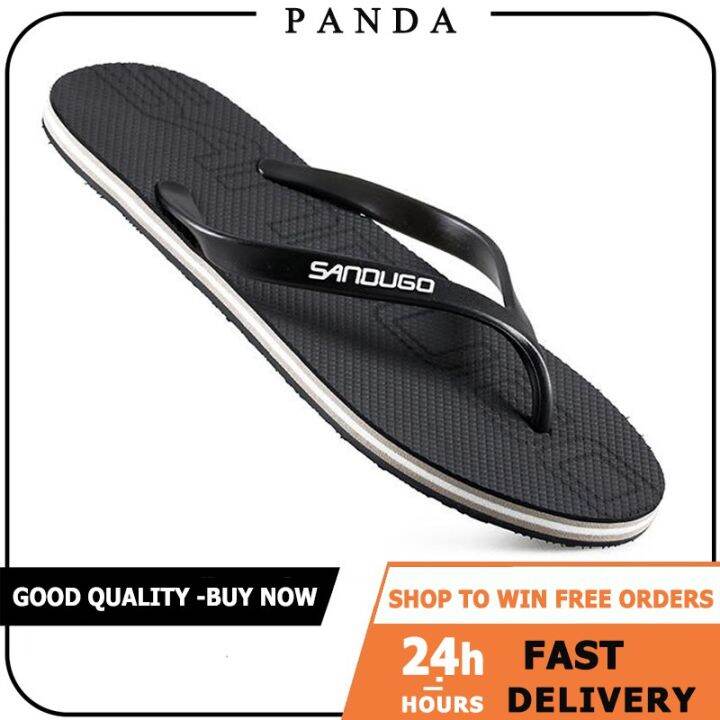 Panda Sandugo original Flip-flops for Women Sandugo Rubber Outdoor Mens ...