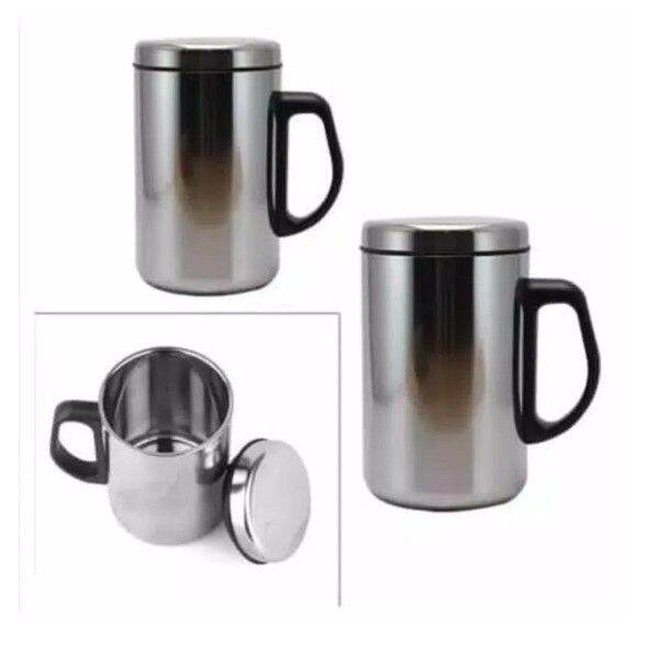 Thermos Mug Termos Cangkir Gelas Minum Air Panas Dingin Stainless ...
