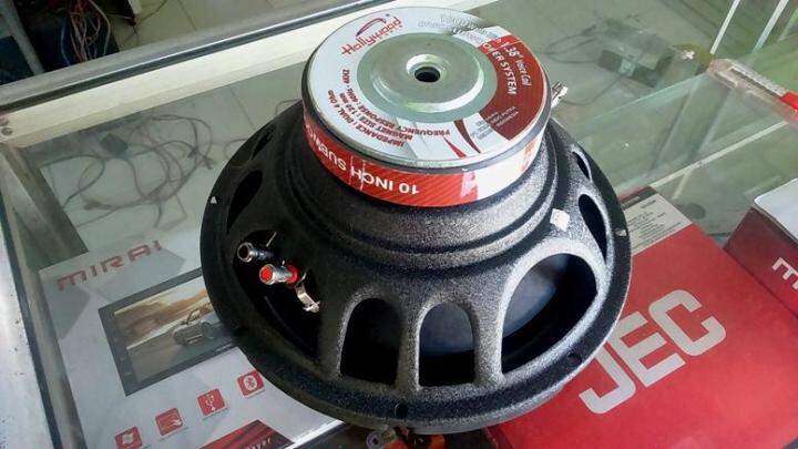 SPEAKER SUBWOOFER 10 INCH 1000W HOLLYWOOD HW-1010 Bass Empuk Mantab ...