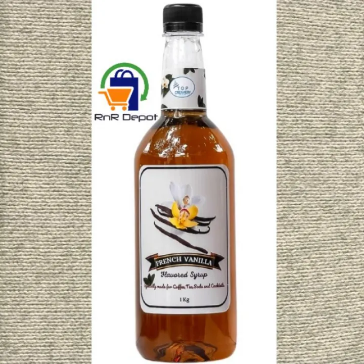 French Vanilla Syrup 1kg - Top Creamery | Lazada PH