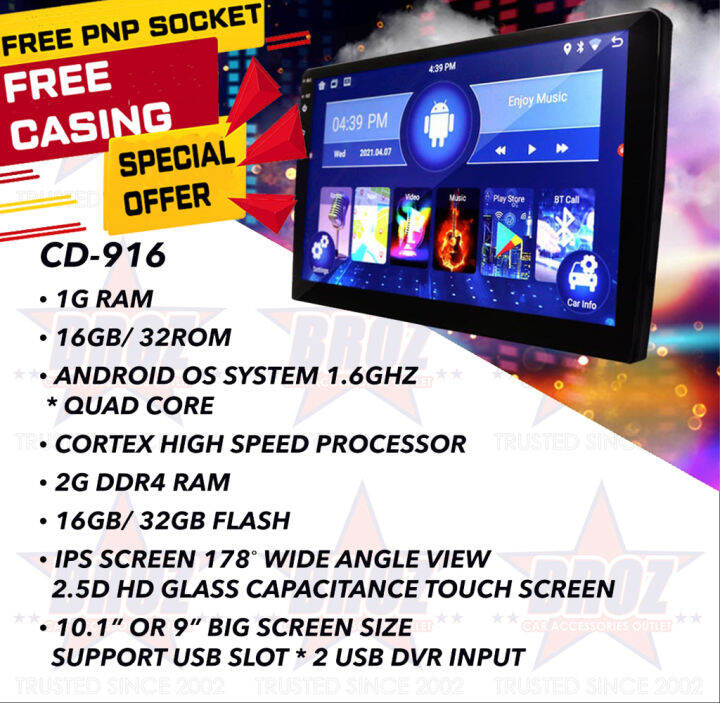 FREE CASING Android Player Original Cliff Design 9 inch 1GB + 16GB ROM ...