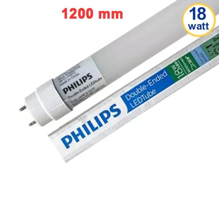 (ราคายกลัง 20 ดวง) Philips T8 18W / 22W Double-Ended DE LEDtube มี 6500k / 4000k ฟิลิปส์ ดับ ...