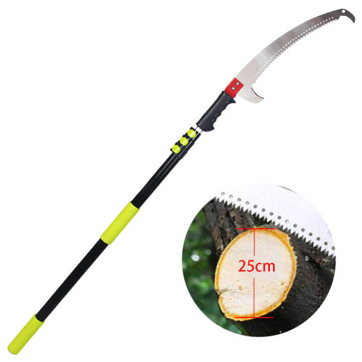 12 Feet extension pole with Tree Trimming,Telescopic Tall Tree Thick ...