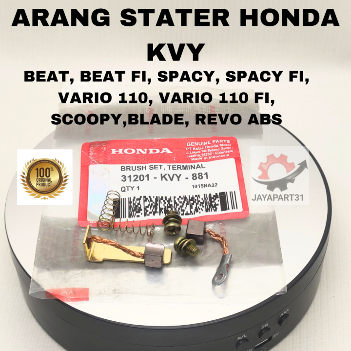 ARANG STATER HONDA KVY KUALITAS ORIGINAL BEAT , SPACY, SCOOPY, REVO ...