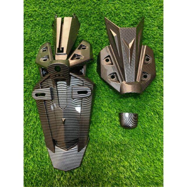 Yamaha Y15ZR Y15 V1/V2 Rear Fender Carbon Set Carbon Honeycomb New ...