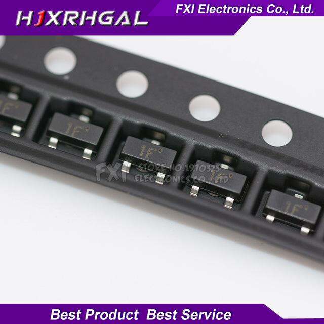 100pcs BC847B SOT23 Marking 1F BC847 SOT-23 SOT23-3 SMD 45V/100mA NPN ...