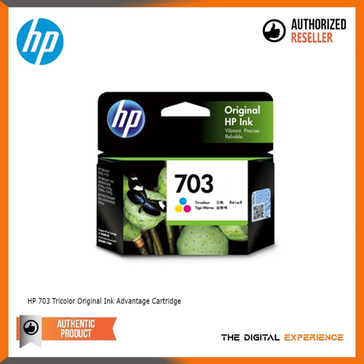 HP 703 CD888AA Original Ink Advantage Cartridge (Tricolor) | Lazada PH