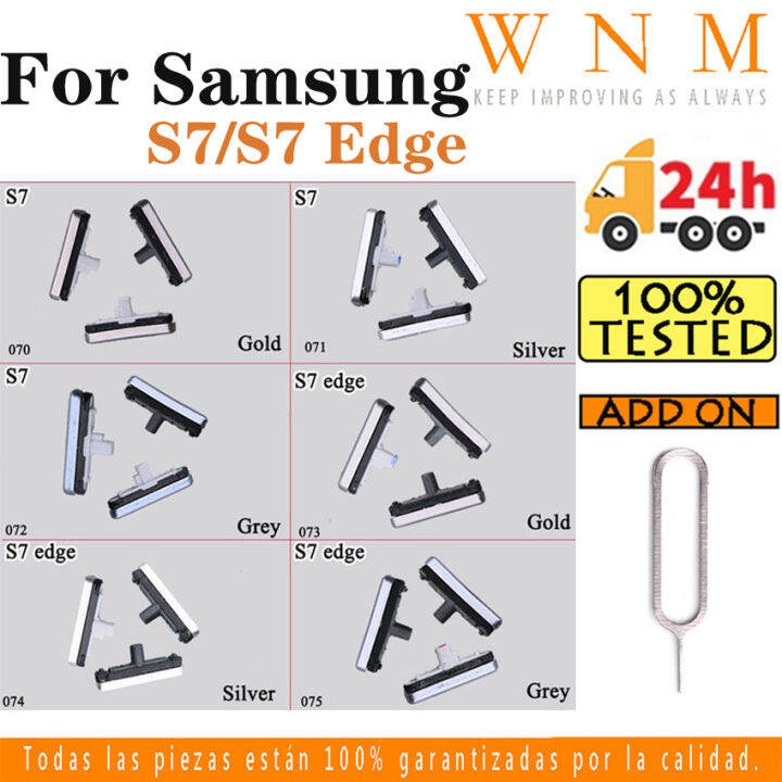 Power button For Samsung Galaxy S7 Edge G930 G935 Power and Side Button ...