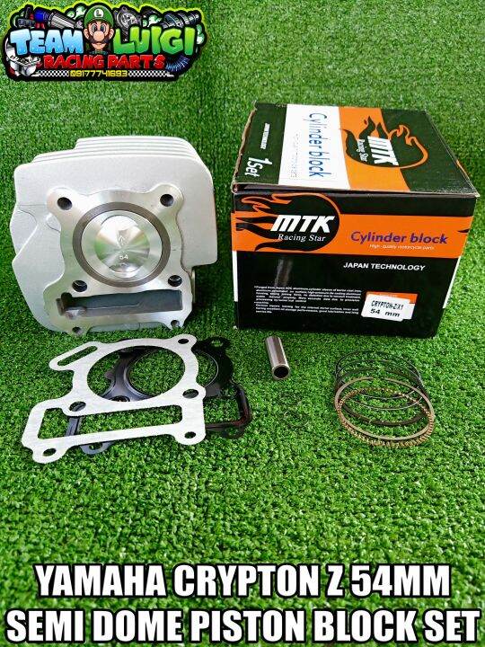 MTK CYLINDER BLOCK SET FOR YAMAHA CRYPTON Z 55MM | Lazada PH