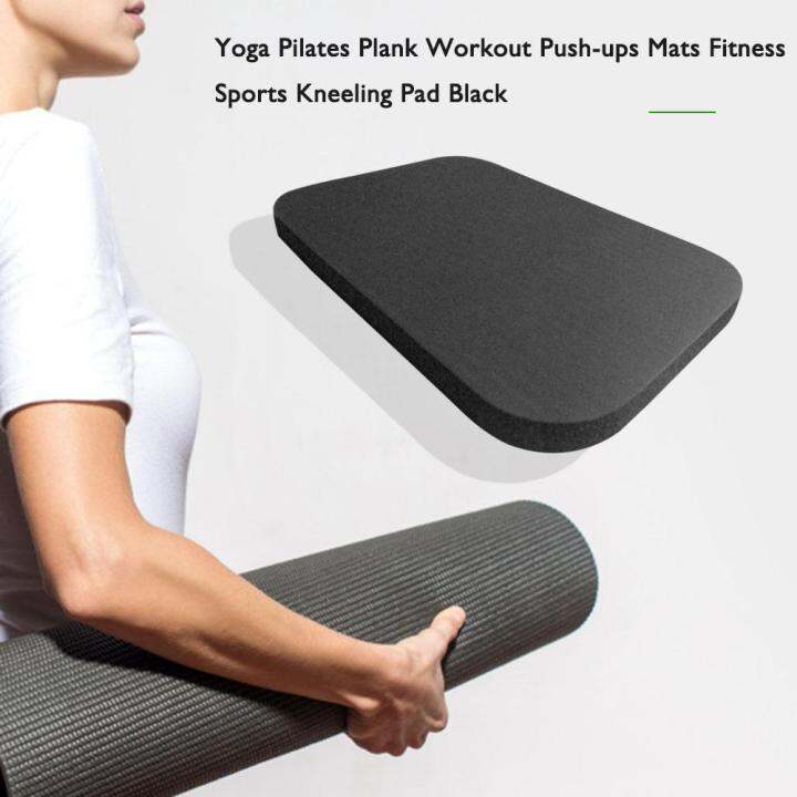 Yoga Pilates Plank Workout Push-ups Mats Fitness Sports Kneeling Pad ...