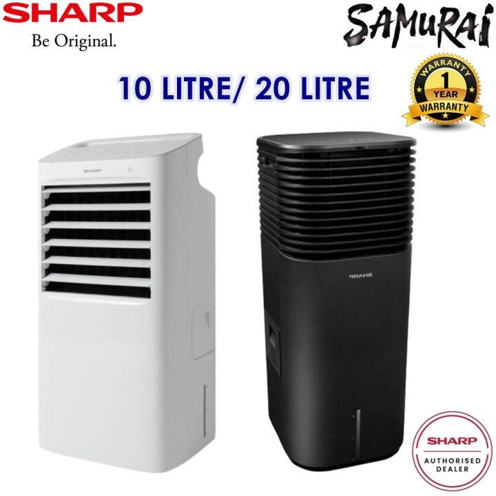 SHARP AIR COOLER 10 LITRE PJA100TVW/ 20 LITRE PJA200TVB WITH 4 FAN ...