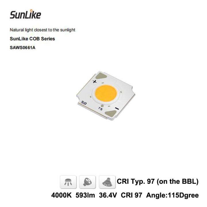 Seoul ใหม่ Sunlike 97 7W DIY สำหรับหลอดไฟ LED พาร์ MR16สปอตไลท์ | Lazada.co.th