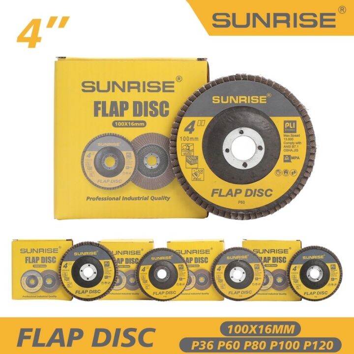 Original Sunrise Flap Disc Per box (10pcs) For Metal/Wood Paint 4 ...