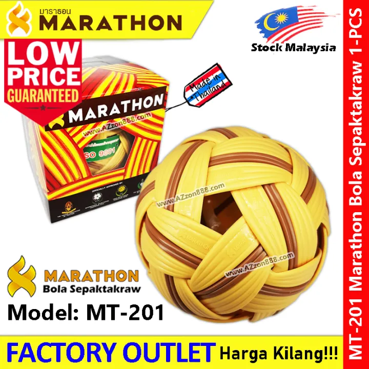 【MT-201】 Marathon Takraw Ball X 1-PCS | Lazada