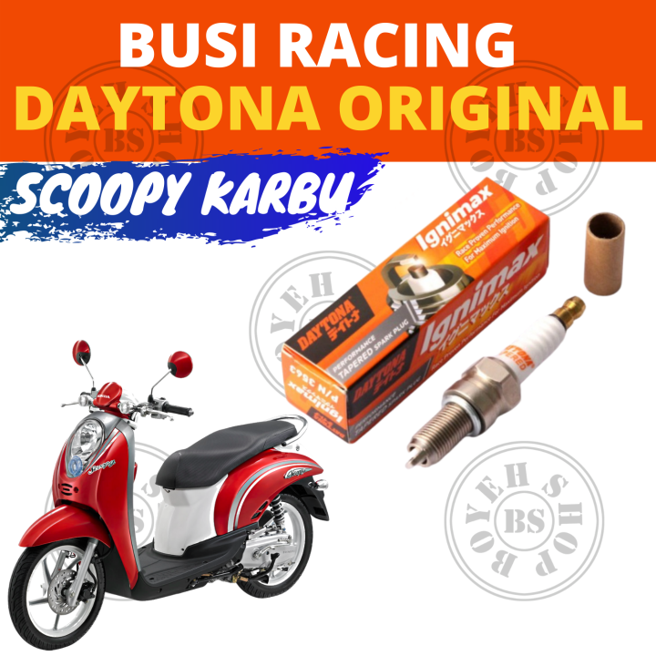 Busi Scoopy Karbu Daytona Original 3390 | Lazada Indonesia