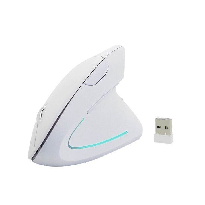Wireless Right Hand Vertical Mouse Ergonomic Gaming Mouse 2.4G 1600 DPI ...