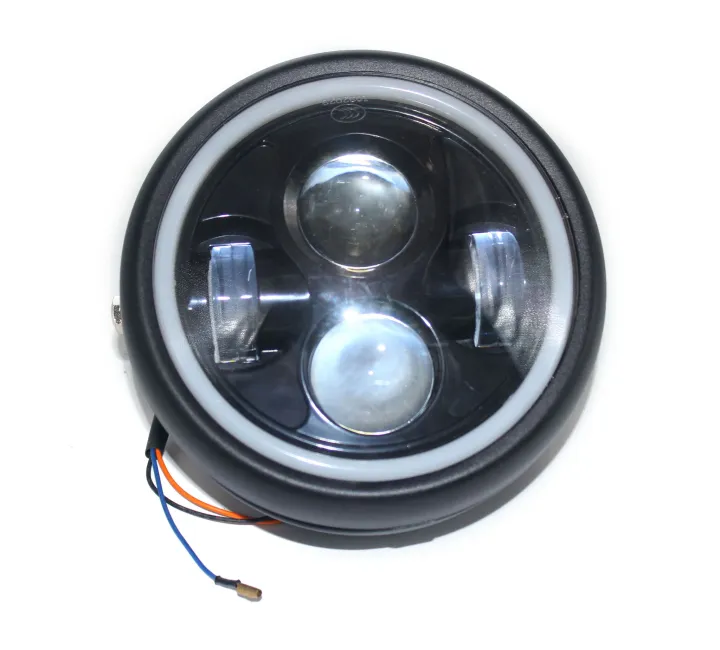 HIGH QUALITY 2 LENS 6 INCHES ROUND HIGH/LOW RETRO HEADLIGHT COD | Lazada PH