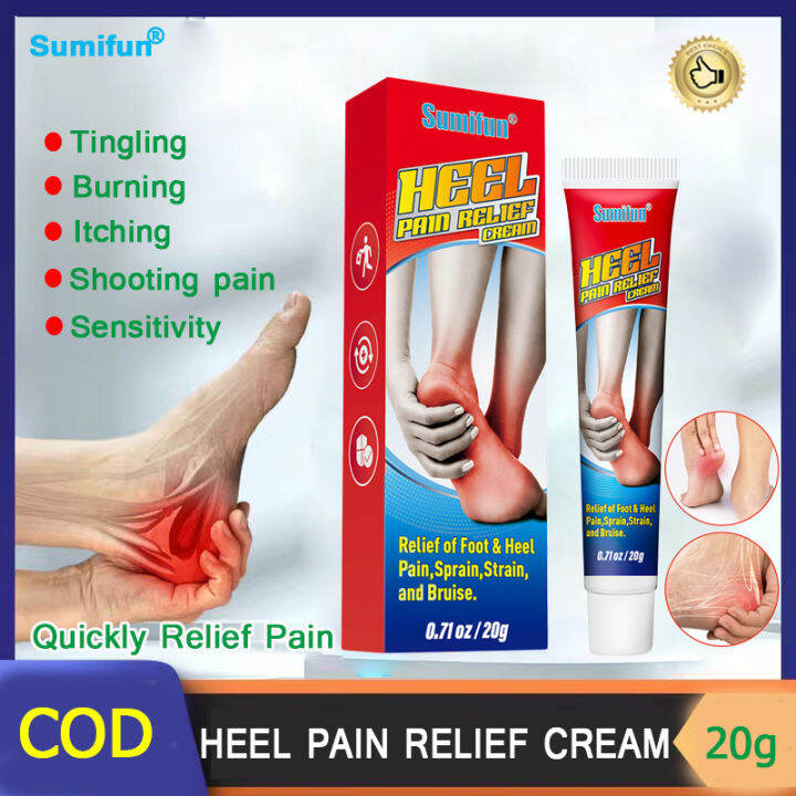 Sumifun Heel Pain Relief Cream Heel Pain Cream 20g relief of foot and ...