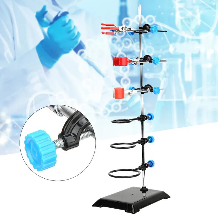 Laboratory Support Stand Bracket Chemical Flask Clamp Lab Experiment ...