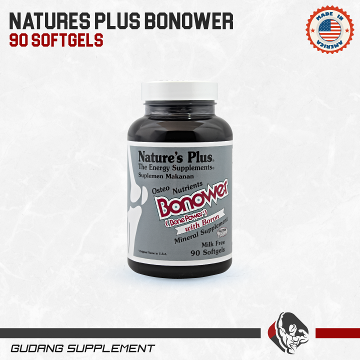 Natures Plus Bonower 90 caps Bone Power Multivitamin Tulang Dan Sendi ...