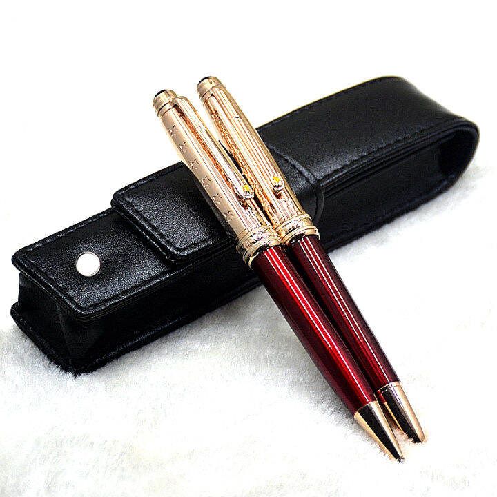 Special Edition Little Prince Starry MB Gel Pen Red & Blue Metal Roller ...