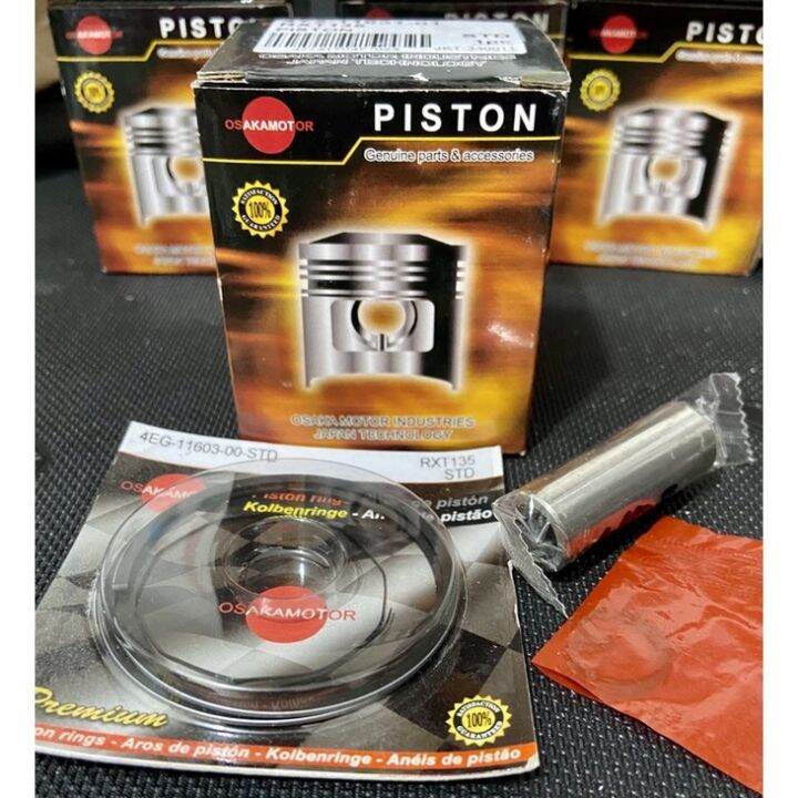 ♧RXT 135 Piston Kit Standard, S10.25, S20.50, S30.75, S41.0-Made in ...