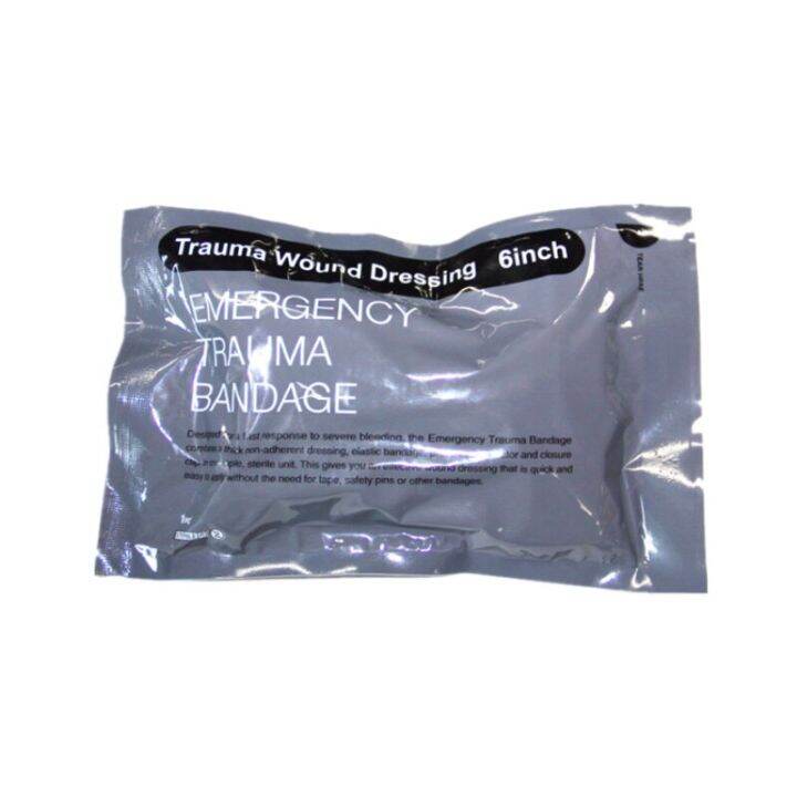 Bitak 4/6 นิ้วบาดแผล Hemostatic Bandag Rescue Battle Dressing Survival ...