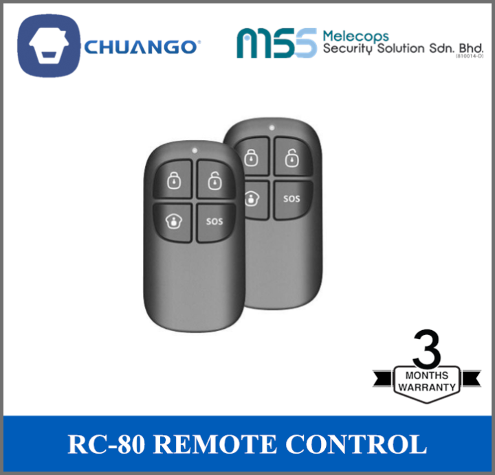 Chuango RC-80 Remote Control | Lazada