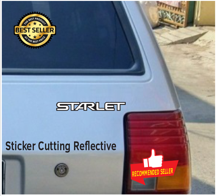 Replika emblem Starlet Kotak bahan Sticker | Lazada Indonesia