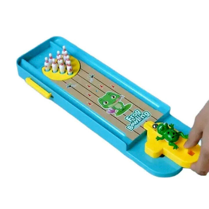 Mainan Edukasi Anak Katak Mini Frog Bowling Board Game Keluarga ...