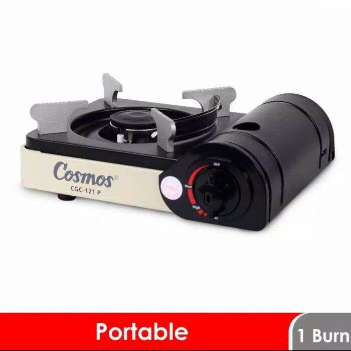 kompor gas portable 1 tungku cosmos cgc 121 p | Lazada Indonesia