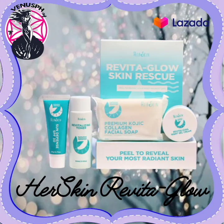 Original HerSkin Revita-Glow Skin Rescue Set by Kath Melendez (OnHand ...