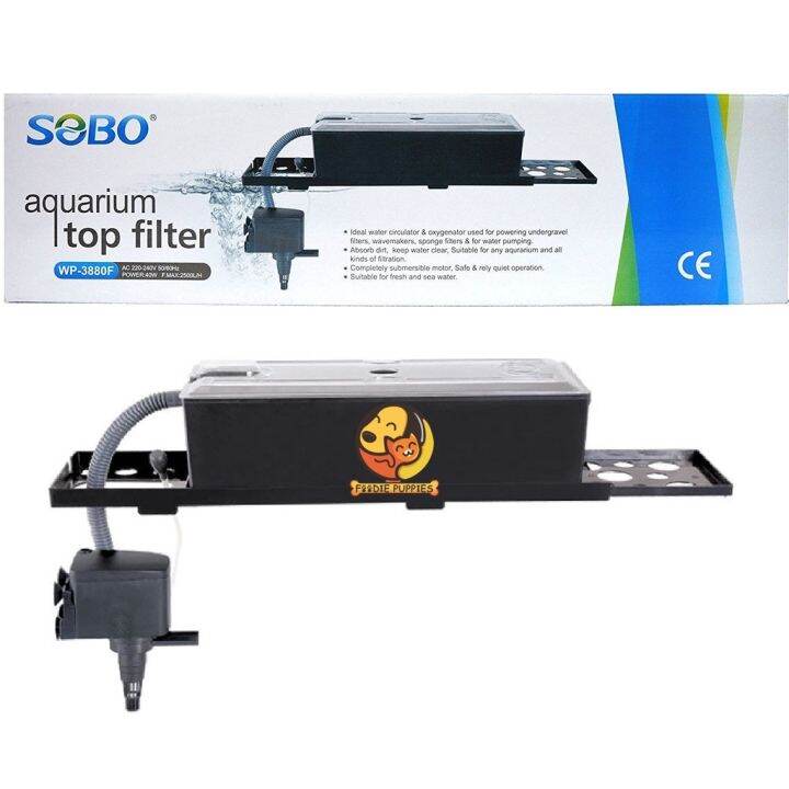 SOBO Aquarium Filter pump top filter WP-3880F | Lazada