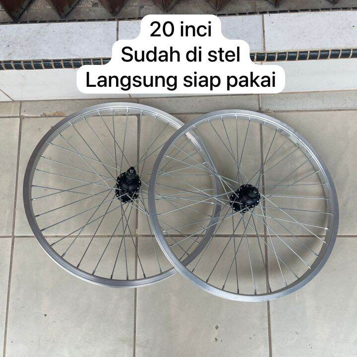 Wheelset Velg Sepeda 20 Inch MTB BMX Alloy Rims | Lazada Indonesia