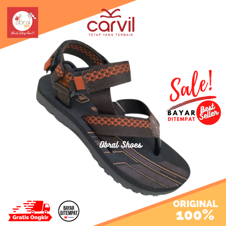 Carvil Sandal Gunung Anak | Carvil Porton - GT | Lazada Indonesia