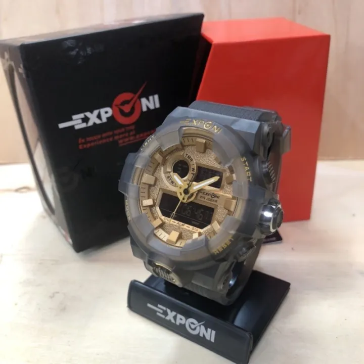 นาฬิกาข้อมือผู้ชายแบรนด์EXponiแท้100 สินค้าพร้อมส่งตรงปกไม่จกตาจริงๆงาน ...