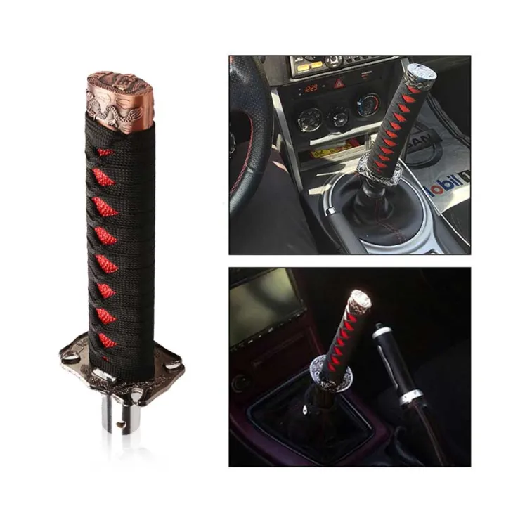 15 cm Universal Katana Samurai Sword Shift Knob Shifter Dengan Adaptor ...