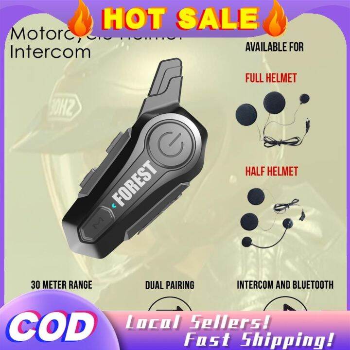 【COD/READY】 Upgraded Intercom Motor Get 2 For Riders Connect Headset ...