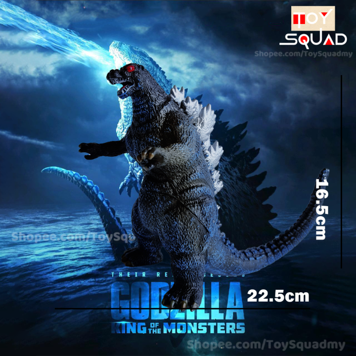 Godzilla King of the Monsters vs Kong Figurines Burning Godzilla ...