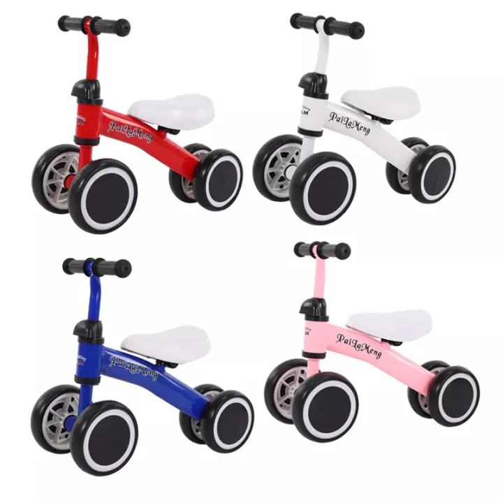 TJA Mini Lightweight Balance Bike Non-Pedal Kids Balance Bike 1-3 Years ...