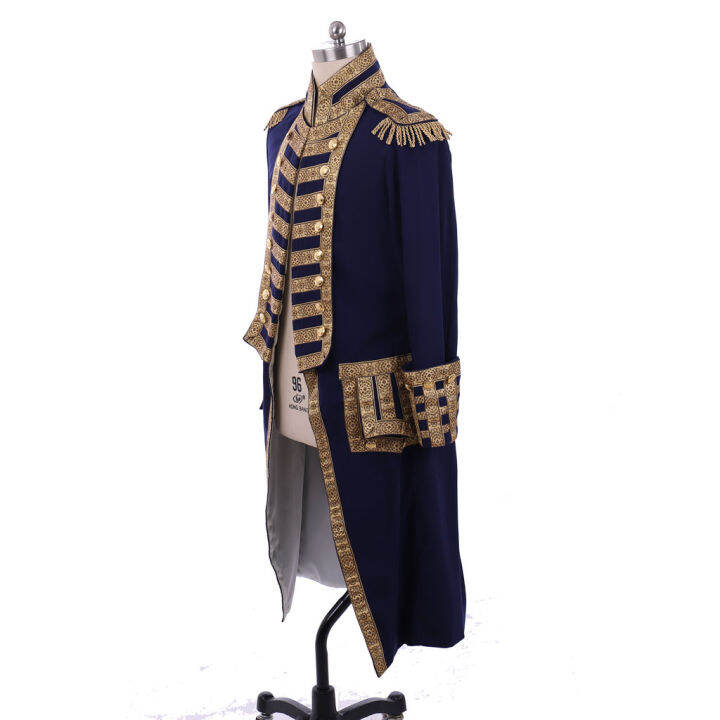 18th Century Mens Royal Military Medieval Uniform Jacket Costume ...