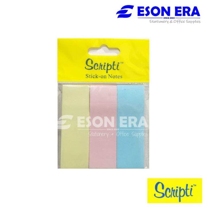 Scripti Stick-on Notes 07008 Stiker Tanda | Lazada
