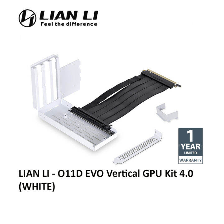 LIAN LI O11 Dynamic EVO Vertical GPU Kit / Upright GPU KIT White ...