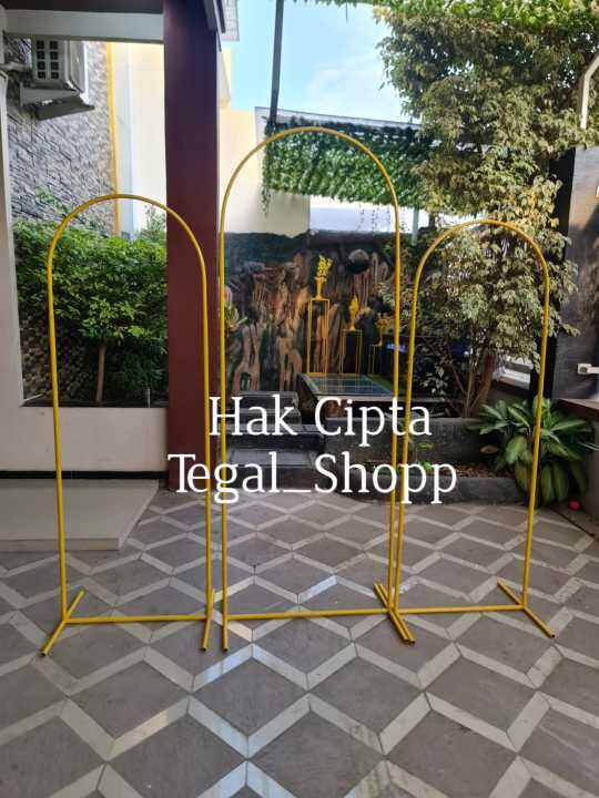 STANDING OVAL BESI DEKORASI UKURAN 150 CM | Lazada Indonesia
