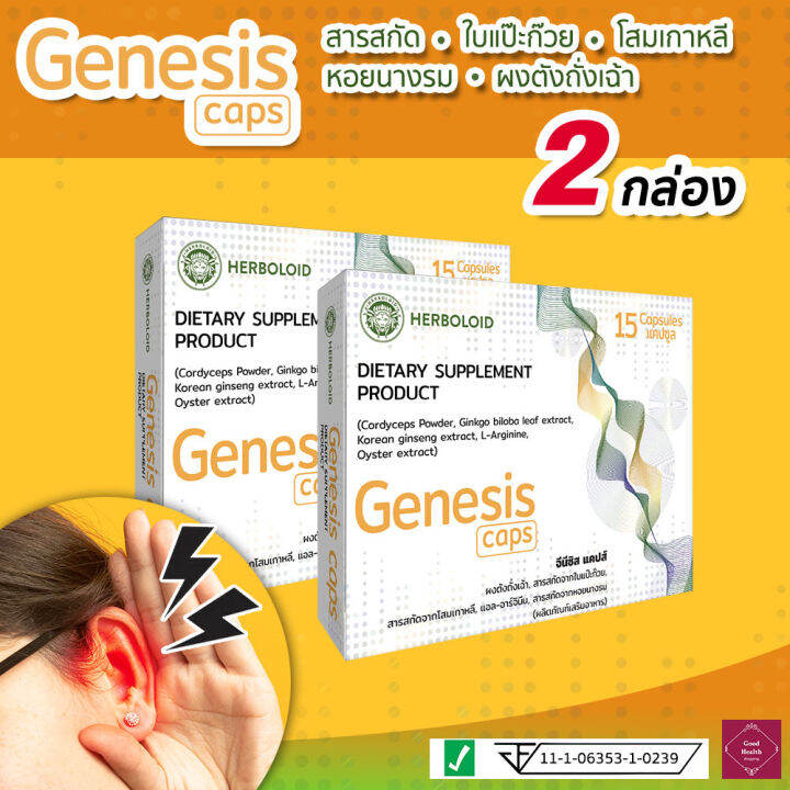 🔥🔥🔥 Genesis Caps : ผลิตภัณฑ์ฟื้นฟูการได้ยินและเพิ่มประสิทธิภาพการฟัง ☘️ ...