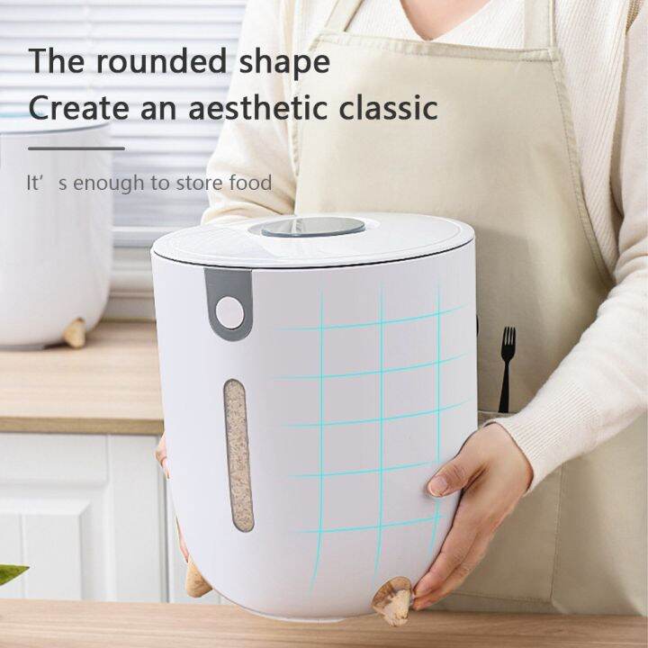 rice dispenser 25 kg rice dispenser 25 kg 10KG and 5KG Rice Storage Box ...